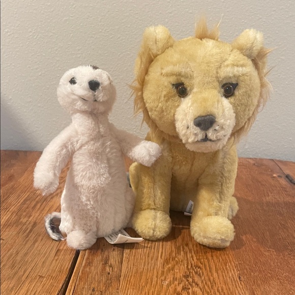 Disney | Toys | Disney The Lion King Simba And Timon Talking Stuffed ...